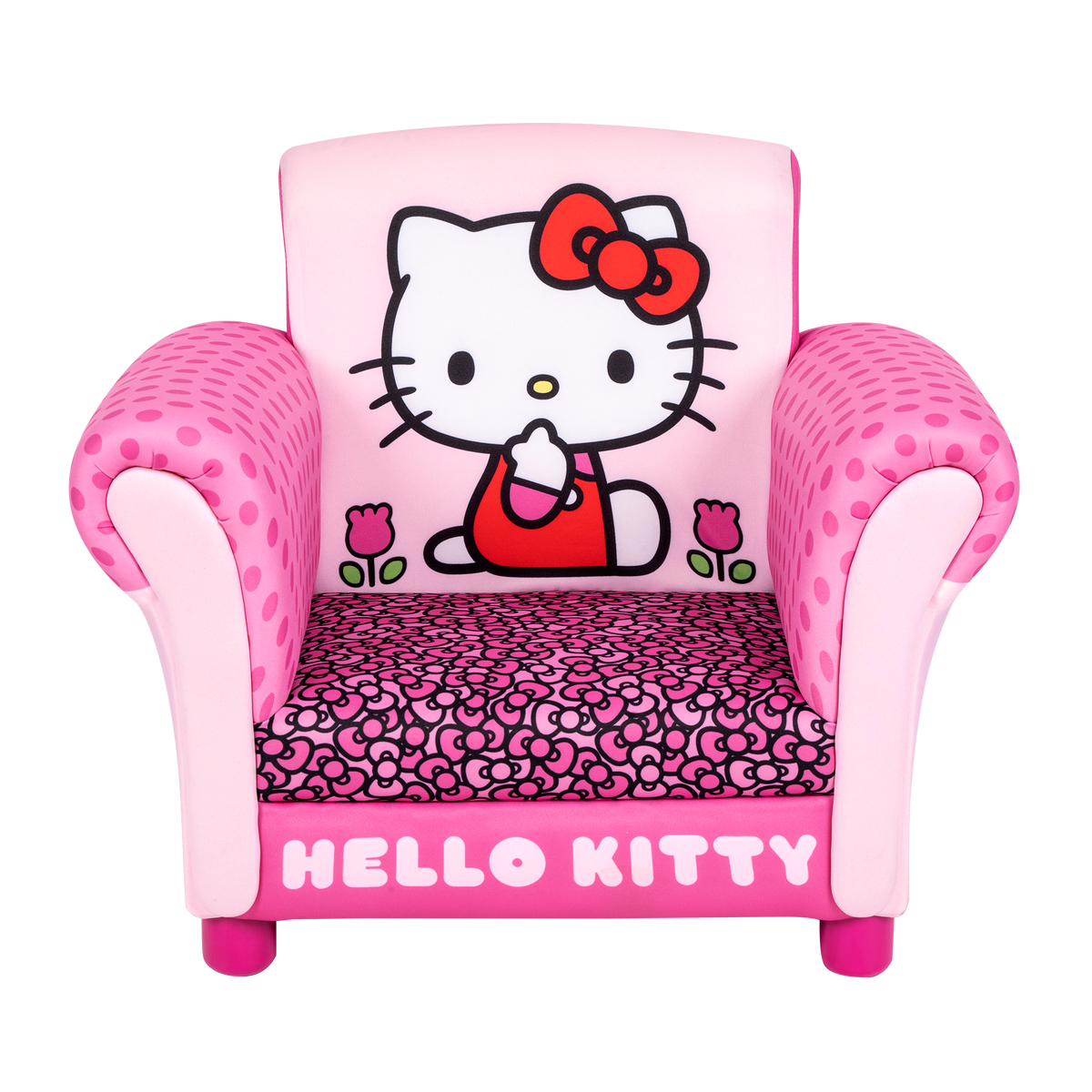 Hello Kitty Kids Upholstered Arm Chair – Gift Playground