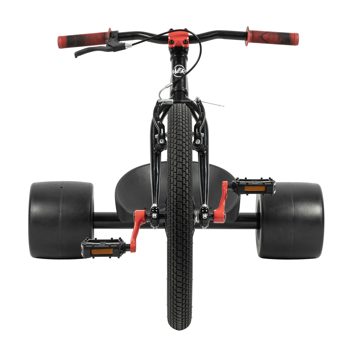 Invert 20" Kids Drift Trike - Big Wheel Slider Black/Red – Gift Playground