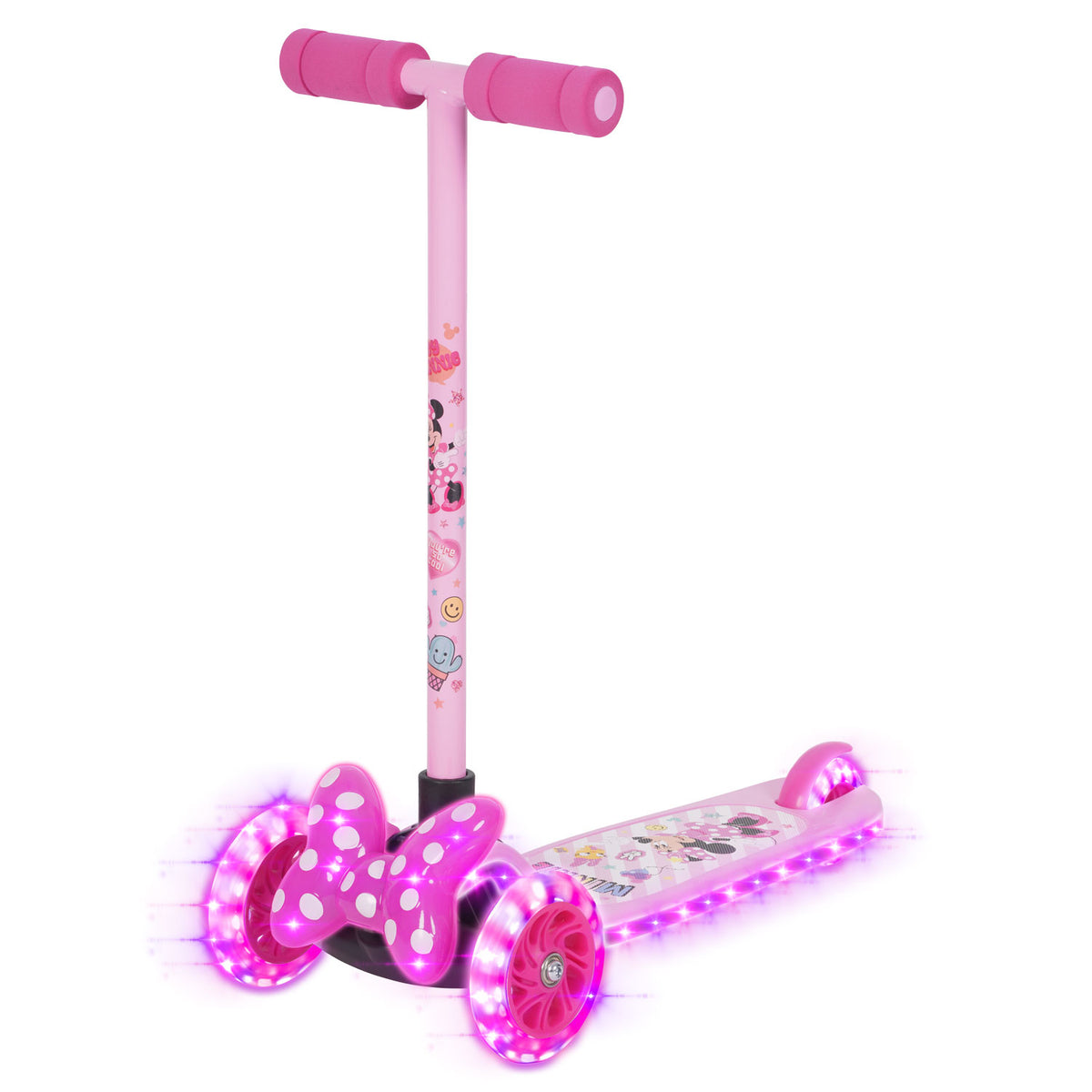 Disney Minnie Mouse 3D Light Up Tri Scooter – Gift Playground