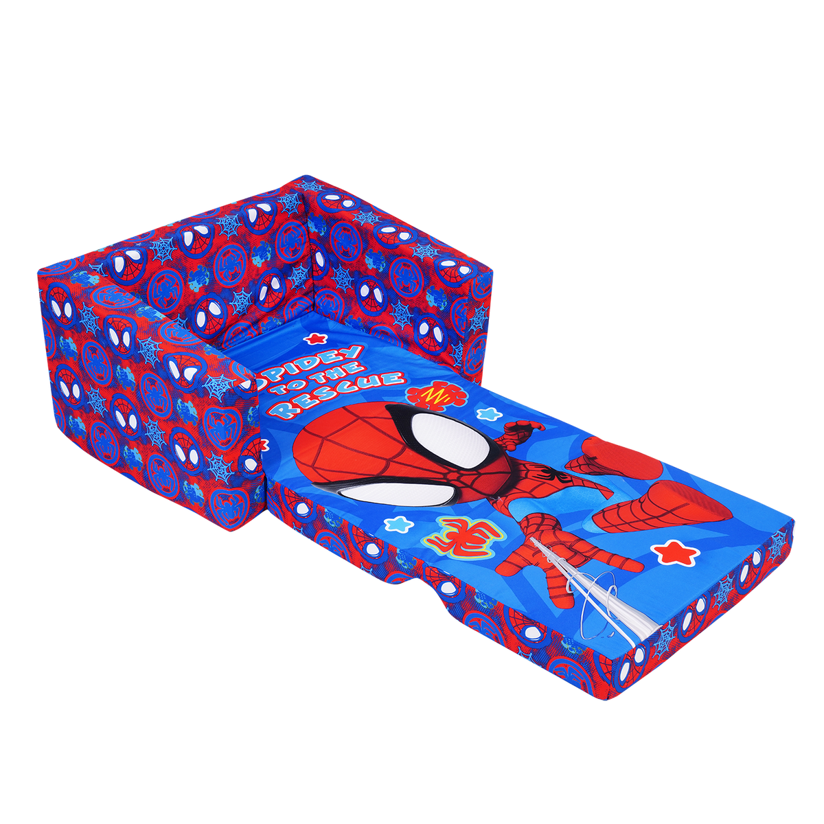 Spider-Man and His Amazing Friends Kids Flip out Sofa – Gift Playground